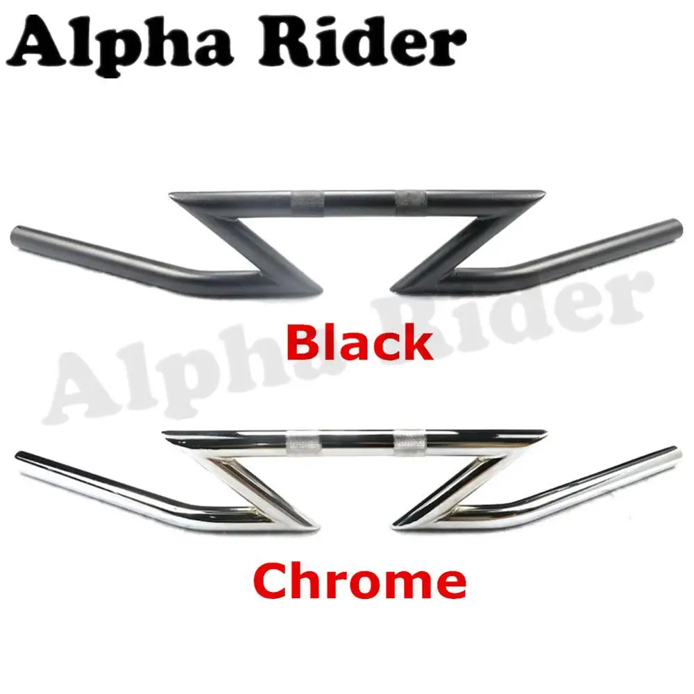 Motorcycle Raised Drag Z Bars 7/8" 22MM Handlebar for Honda CB 350 360 ...