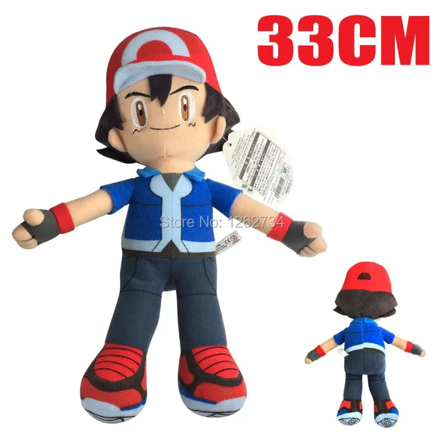 Ash Ketchum 13" Plush Doll Figure Retail-in Movies & TV from Toys ...