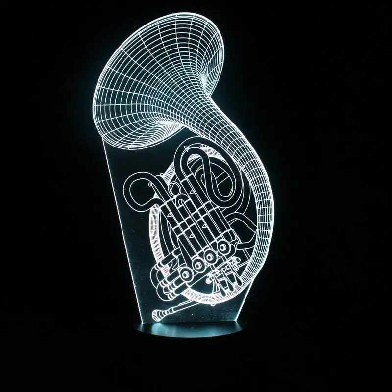 Beautiful 3D Rugby Gloves Desk Lamp LED Night Lights withHomeDecoration ...