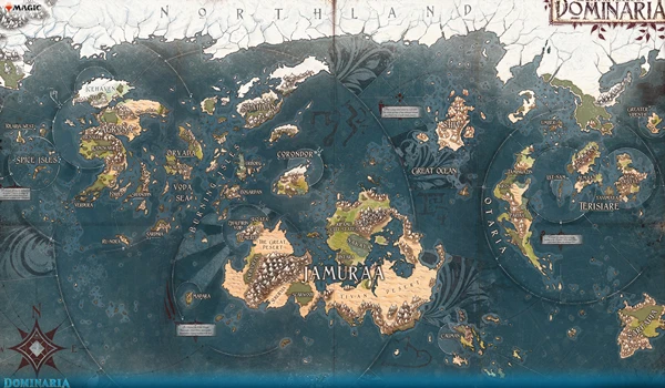 Magic Board Game Dominaria Map Table Gather Mousepad Big Mgt Ygo Pad Tcg Card Play Mat Playmats