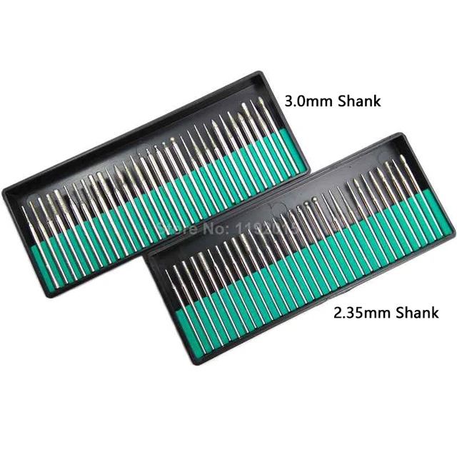 30pc Dremel Diamond Burr Bit Set Rotary Tools 400 Grit, 59% OFF