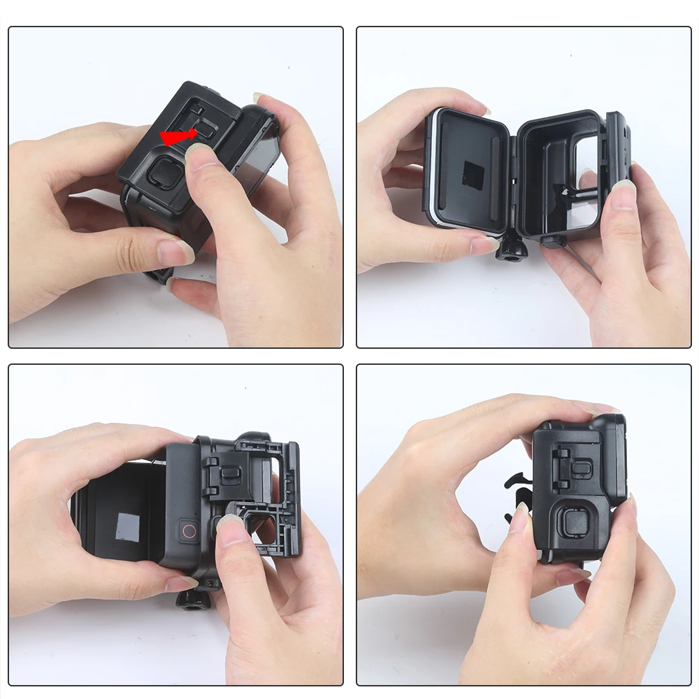 Cheap Price SHOOT 45m Diving Waterproof Case for GoPro Hero 7 6 5 Black ...