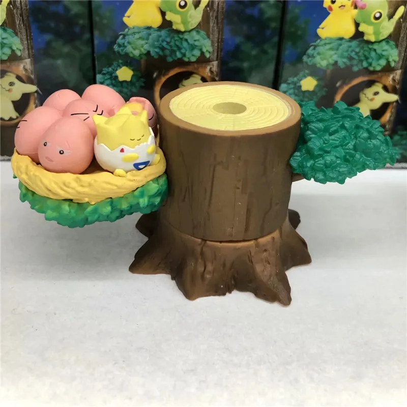 8Pcs/Set Cute Anime Character Pika Action Figure Toys Kids Gifts ...