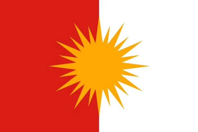 Free Shipping 90*150cm Yezidi Flag/Yezidische Flagge/Drapeau Yezidi ...