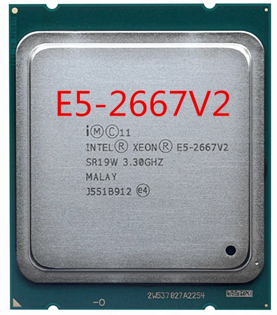 Free shipping E5 2667V2 Original Intel Xeon E5 2667 V2 3.30GHz 8 Core ...