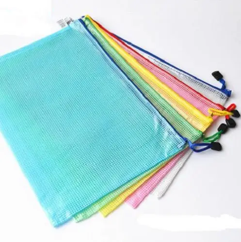 A4 Plastic Zippy Bags Zip File Storage Document Folder Protective ...