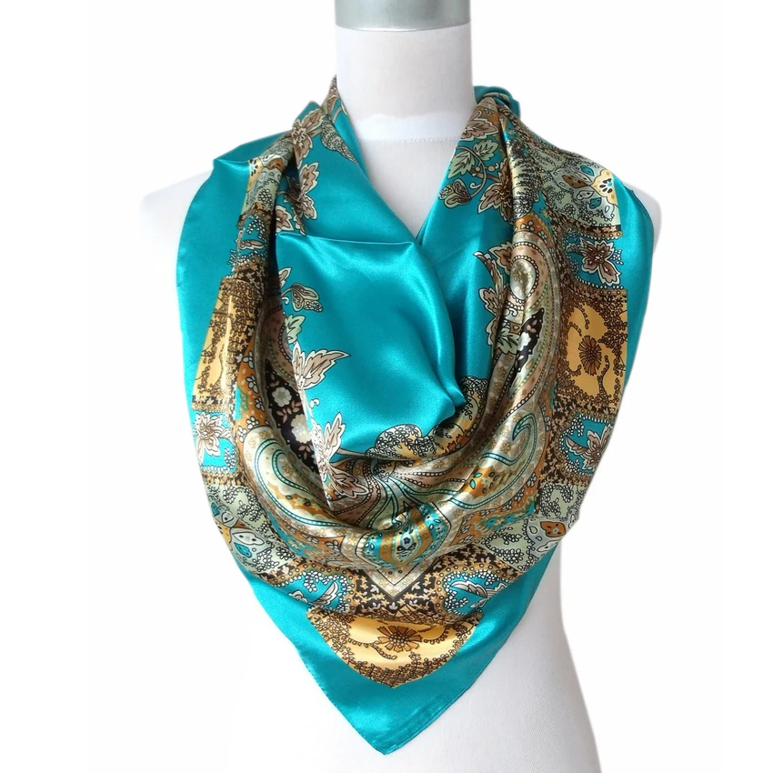 Online Buy Wholesale yellow silk scarf from China yellow silk scarf ...