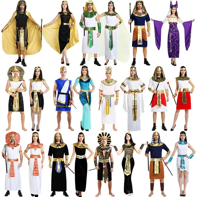adult party cosplay Ancient Arabian Ancient Egypt Egyptian Pharaoh King ...