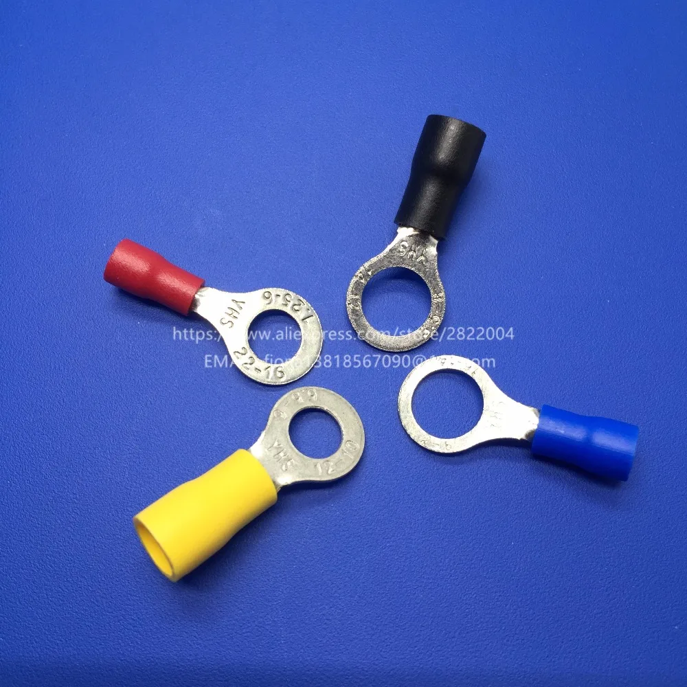 Rv2-12 Circular Pre-insulating Cold Pressed Terminal Round Shape Wire ...