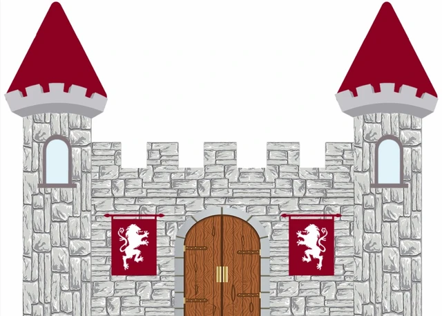 Castle Wall Clipart Wood