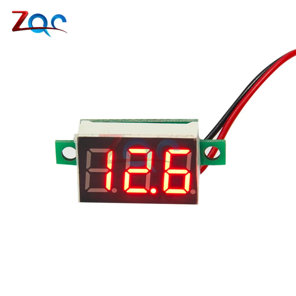 Dc 4 7~32v 3 Digit Display Voltmeter 0 36 Inch Mini Led Digital