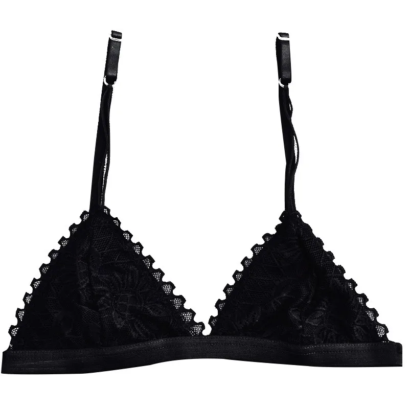 Sexy Floral Lace Wire Bra Women Bustier Syeer Top Seamless Bralette
