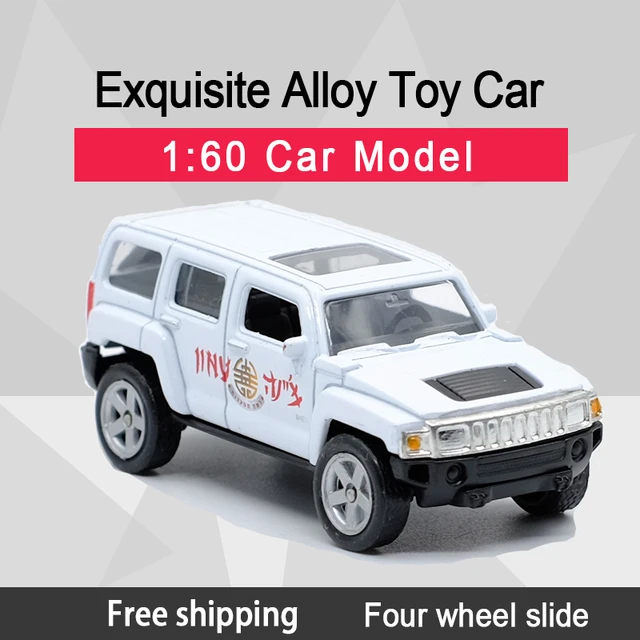 White Hummer H3 Toy