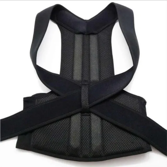 S-3XL Posture Corrector Support Magnetic Back Shoulder Brace Body ...
