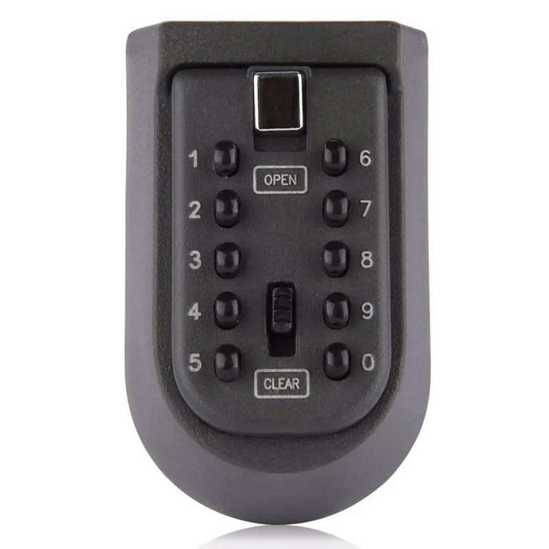 Key Safe Box Wall Mount Password Locker Boxes Combination Code Keys ...