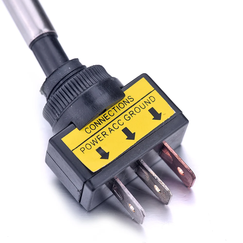 New 1Pcs 3 Pin SPST Rocker Toggle Switch Fine steady Contact resistance ...