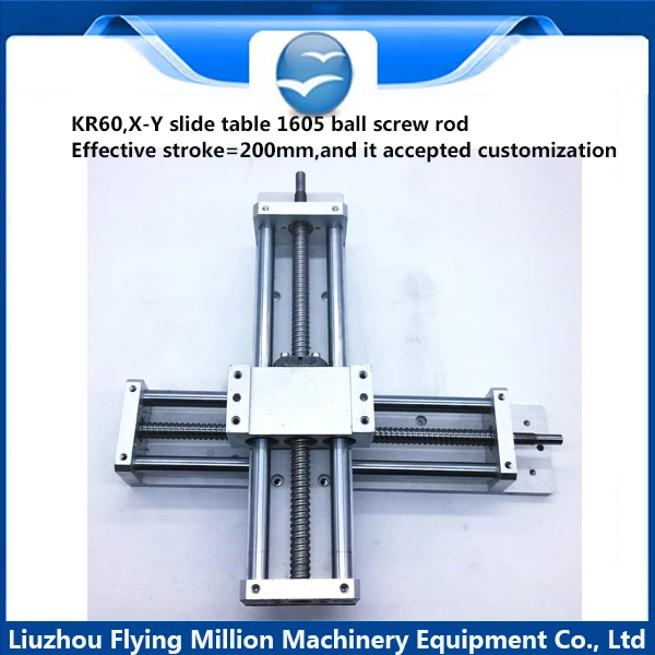 Linear Slide Stage Optical Axis Sliding Table Module X Y Cross Slide Table Ball Screw Slider
