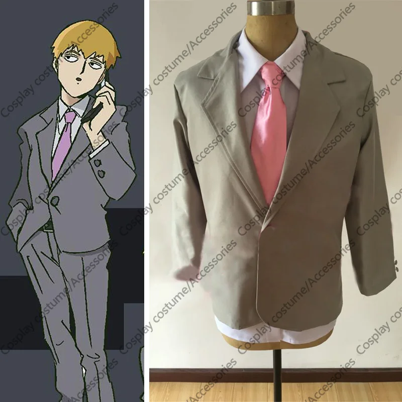Mob Psycho 100 Arataka Reigen Cosplay Costume on Aliexpress.com ...