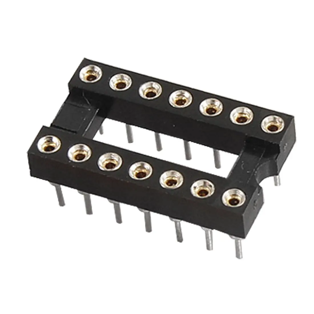 Mylb 10pcs 14pin Dip Round Dip Ic Socket Adapter Solder Type