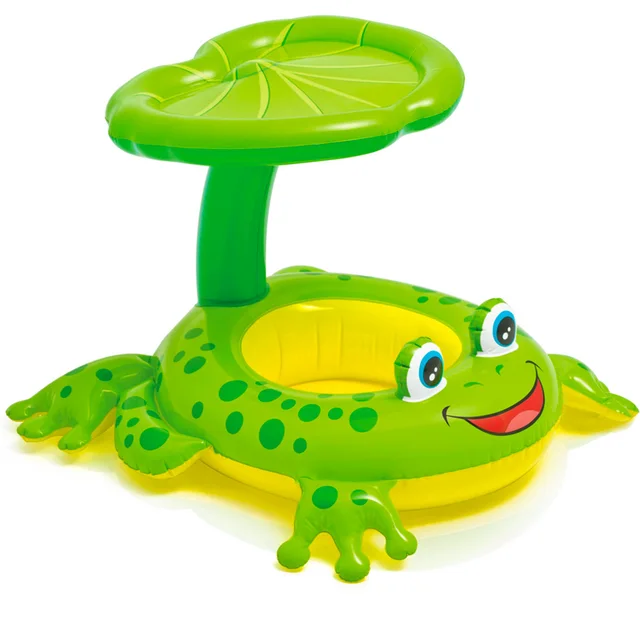 Aliexpress.com : Buy DMAR Inflatable Frog Pool Float With Canopy for ...