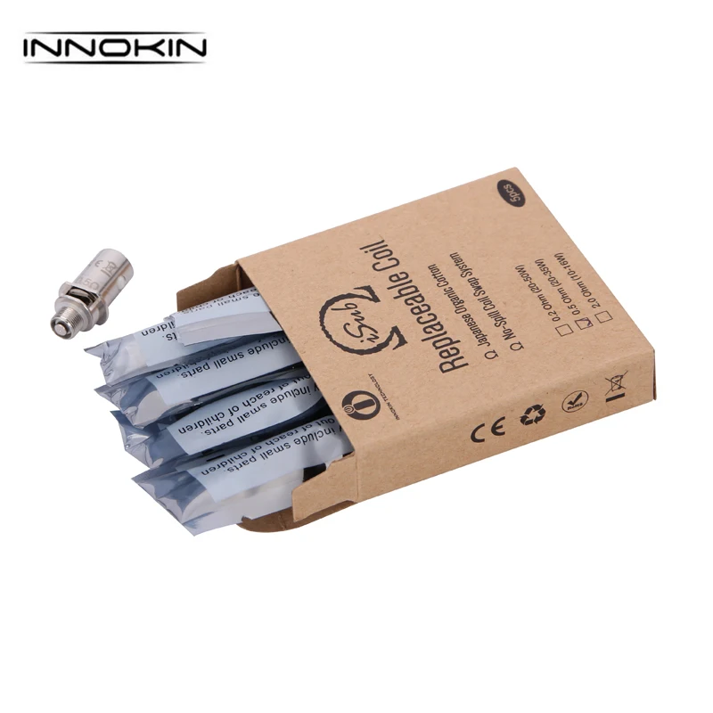 Original Innokin iSub Coil 0.5 0.2 2.0ohm Replacement Coil Head ...