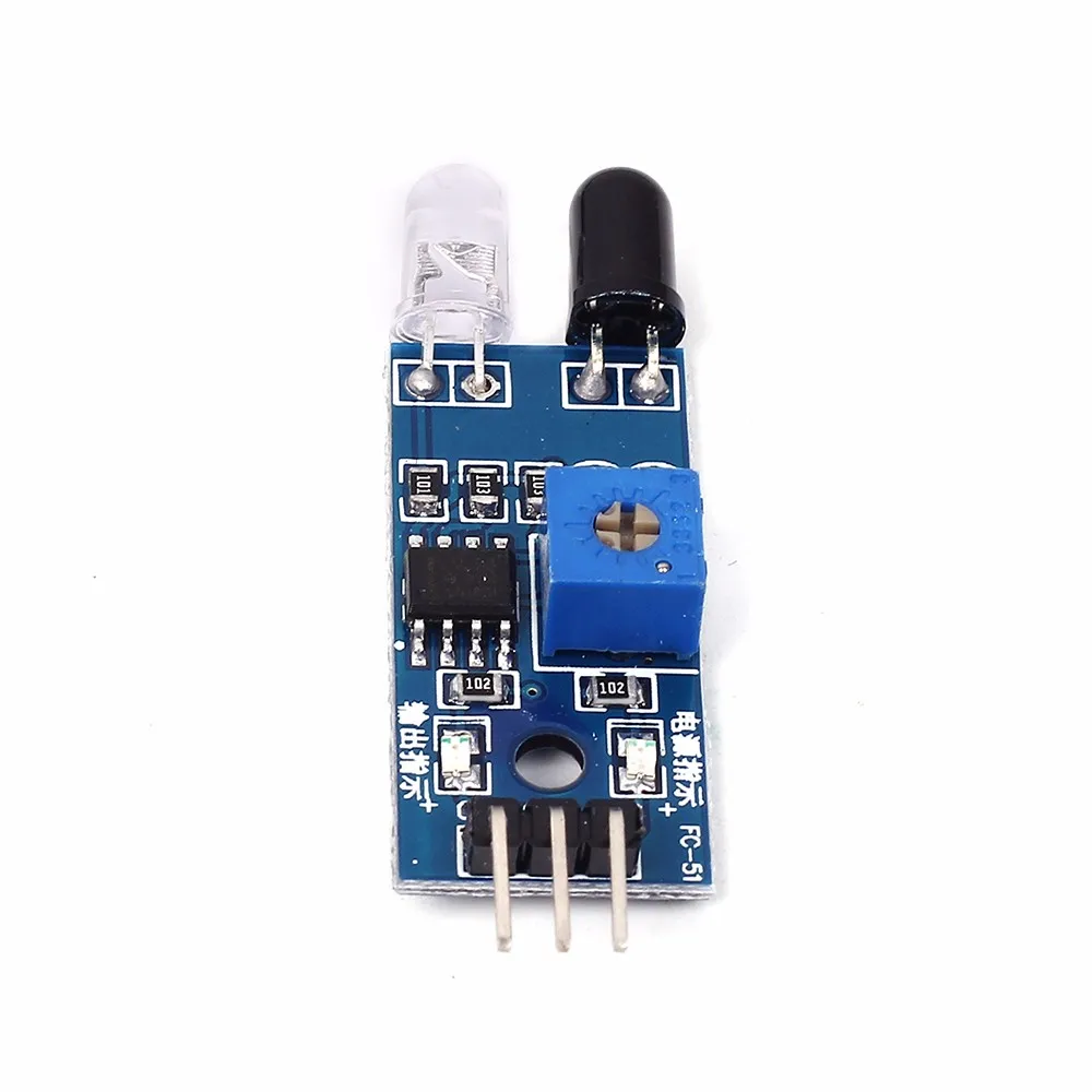 IR Infrared Obstacle Avoidance Obstacle Sensor Module for Arduino Smart ...