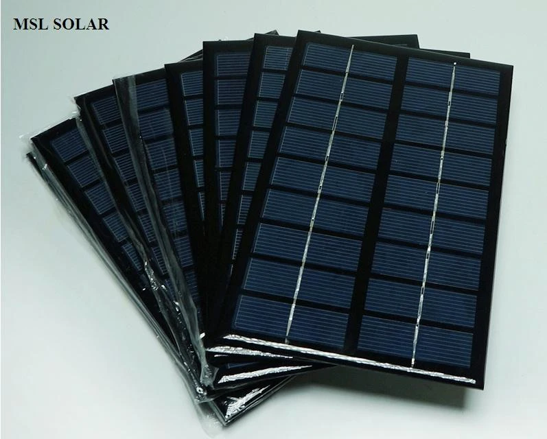 Allmejores 9v 3w Solar Panel Polycrystalline Top Quality Epoxy Solar ...