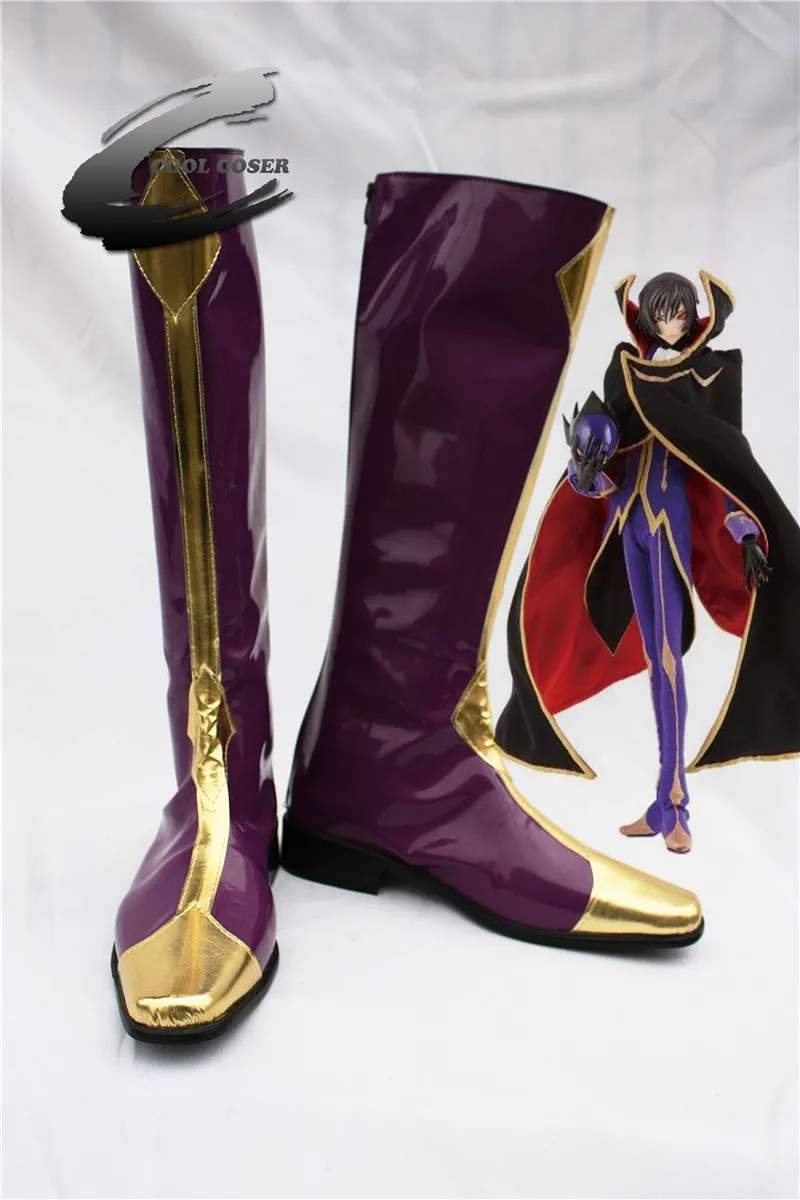 Japanese Anime Rebellious Luluxiu zero Cosplay Shoes MM1235 Custom Made ...