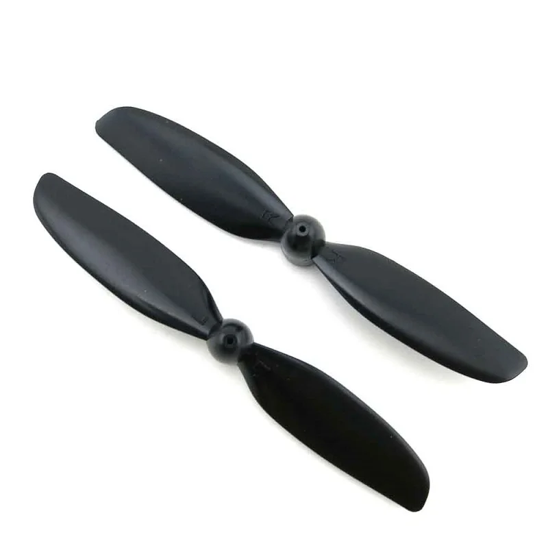 10Pairs 75mm Mini Propeller 2Blades Black CW CCW Propellers with 0.95mm ...