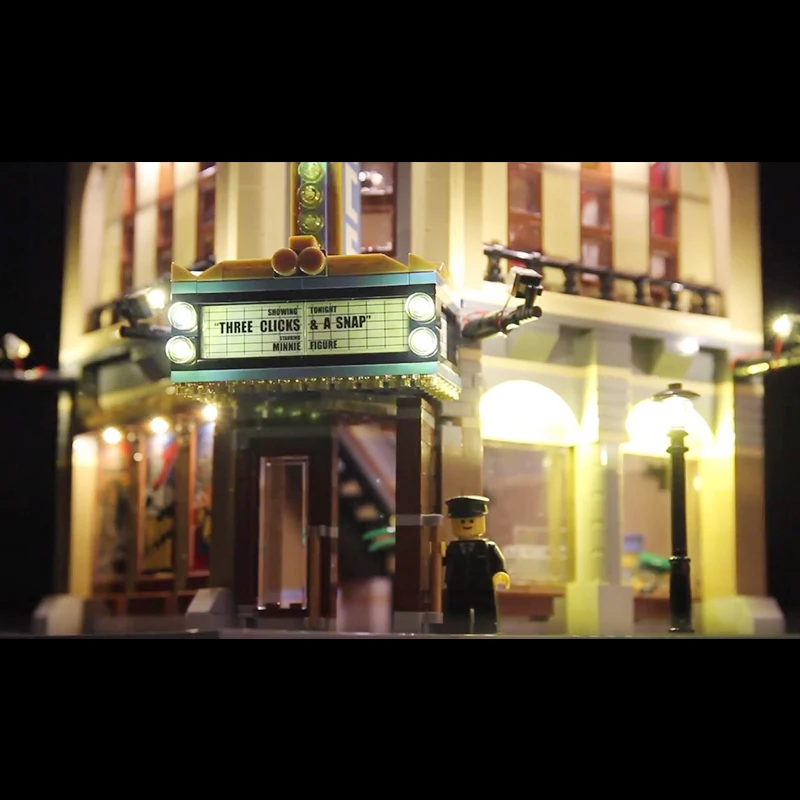 LEGO 10232 Led Light Palace Cinema Brick kits | Bricks Delight