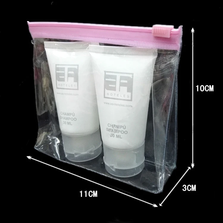 Clear Plastic Zipper Cosmetic Bags | IUCN Water