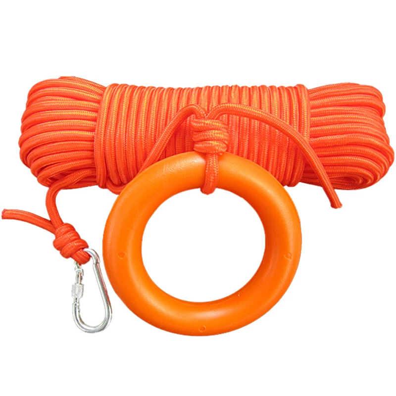 30 Meters Safety Lifeline Professional 8mm Diameter Floating Rope ...