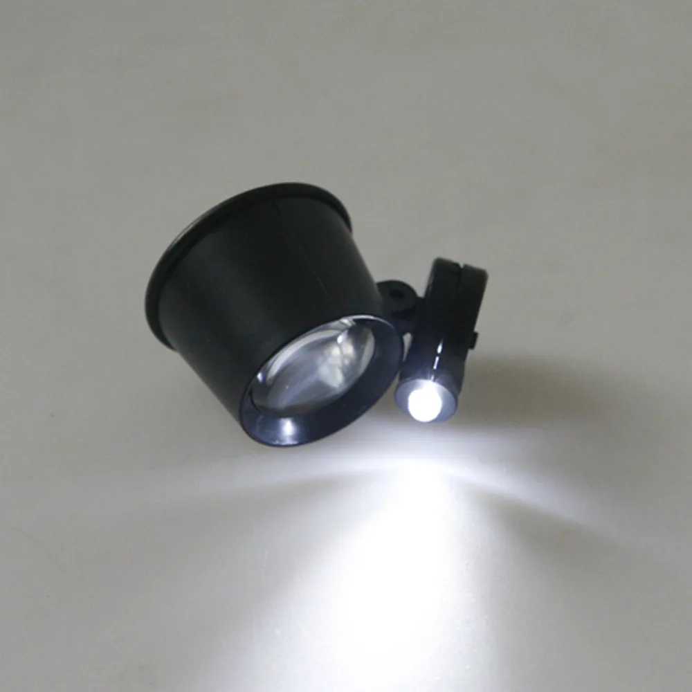 High Quality 2pcs set 10x Black Jewelers Magnifier Magnifying Glass Eye high-quality-2pcs-set-10x-black-jewelers-magnifier-magnifying-glass-eye