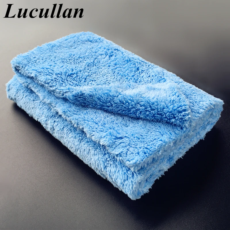 Ultra Thick-450gsm Edgeless Microfiber Cloth 16"x16" No Edge Premium ...