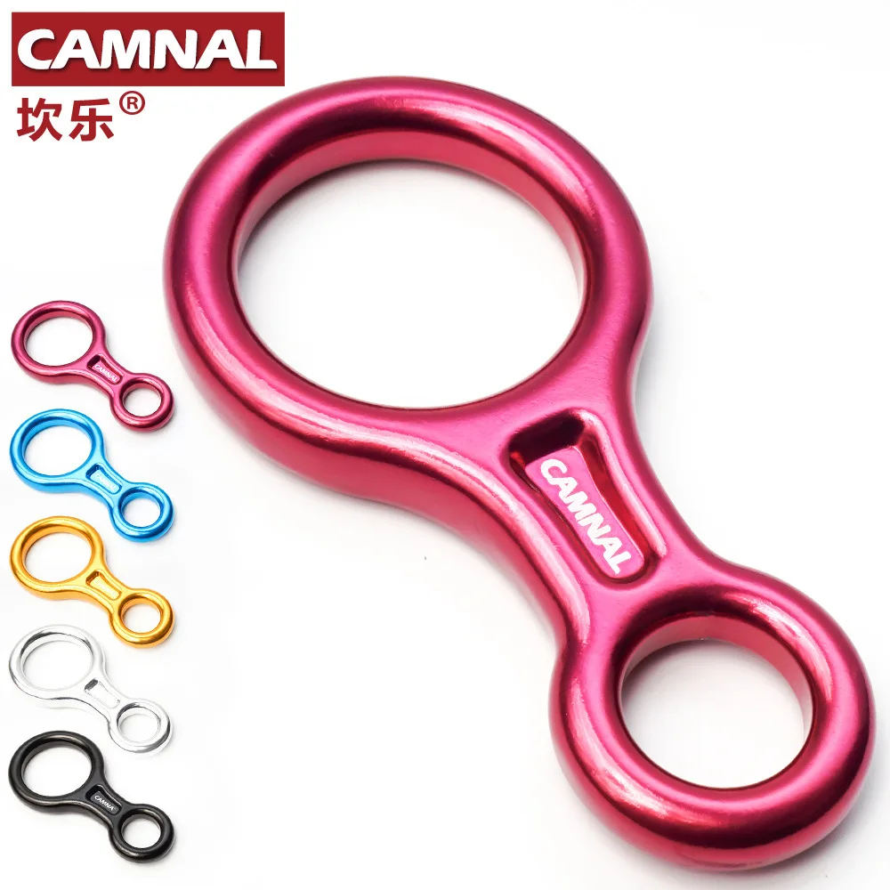 Camnal Outdoor Rock Climbing Equipment 45kn Eight-ring Drop-down Device ...