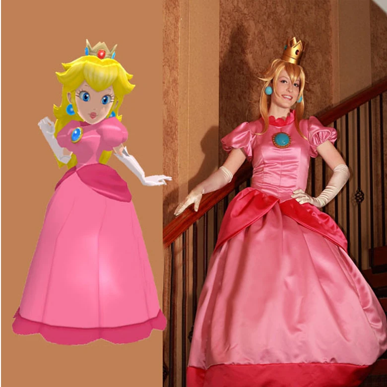 Super Mario Bros Princess Peach Costume