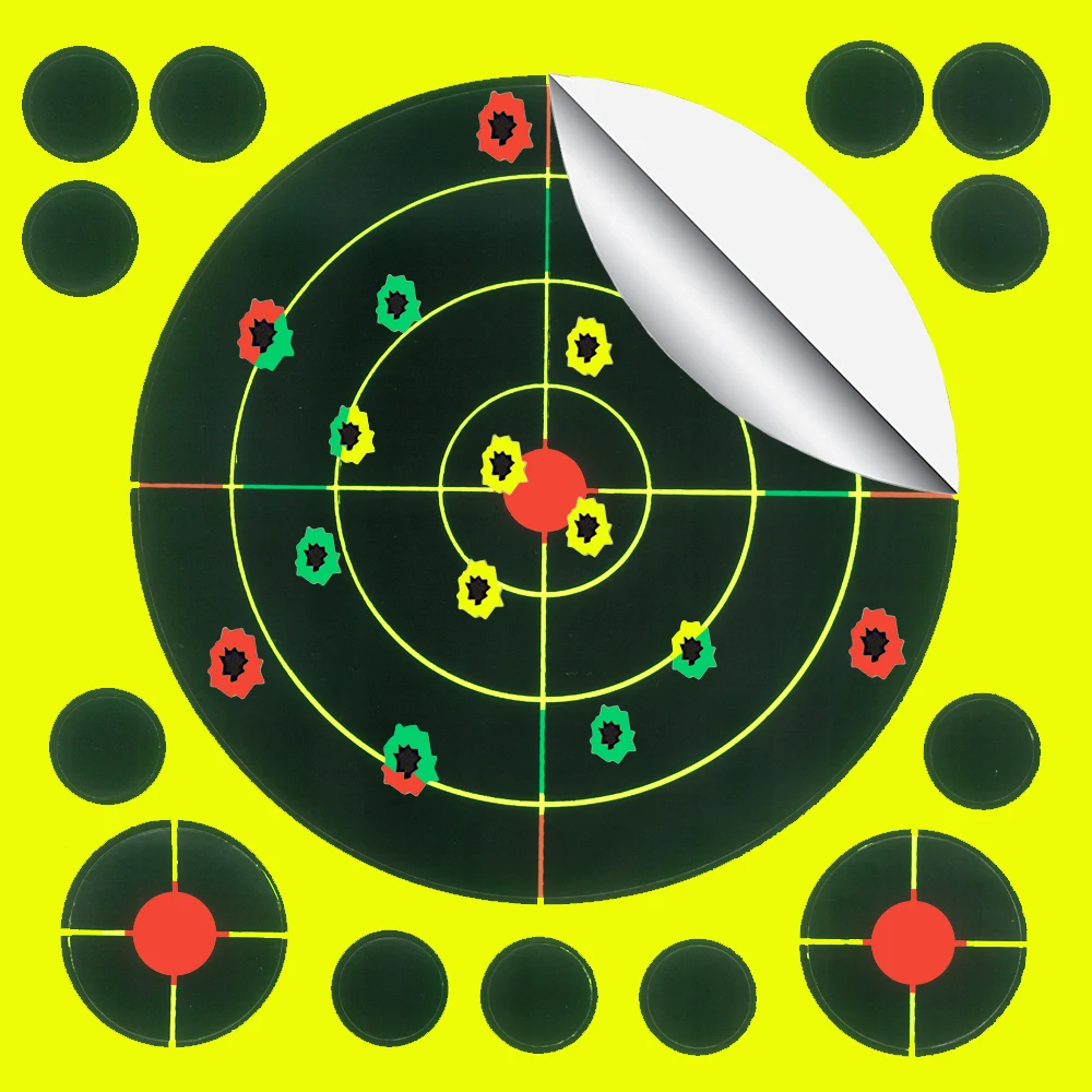 Shooting Splatter Targets A4 Size - Reactive Rifle Pistol Air Gun ...