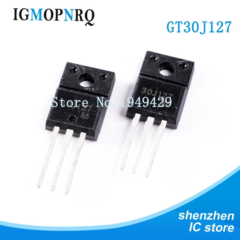 Free shipping 20pcs/lot 30J127 GT30J127 TO 220F complex original ...