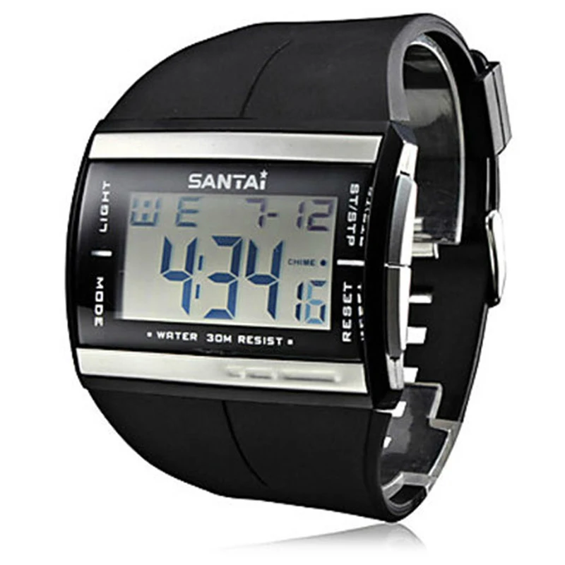 Relojes-electr-nicos-a-prueba-de-agua-para-hombres-reloj-Digital-LCD ...