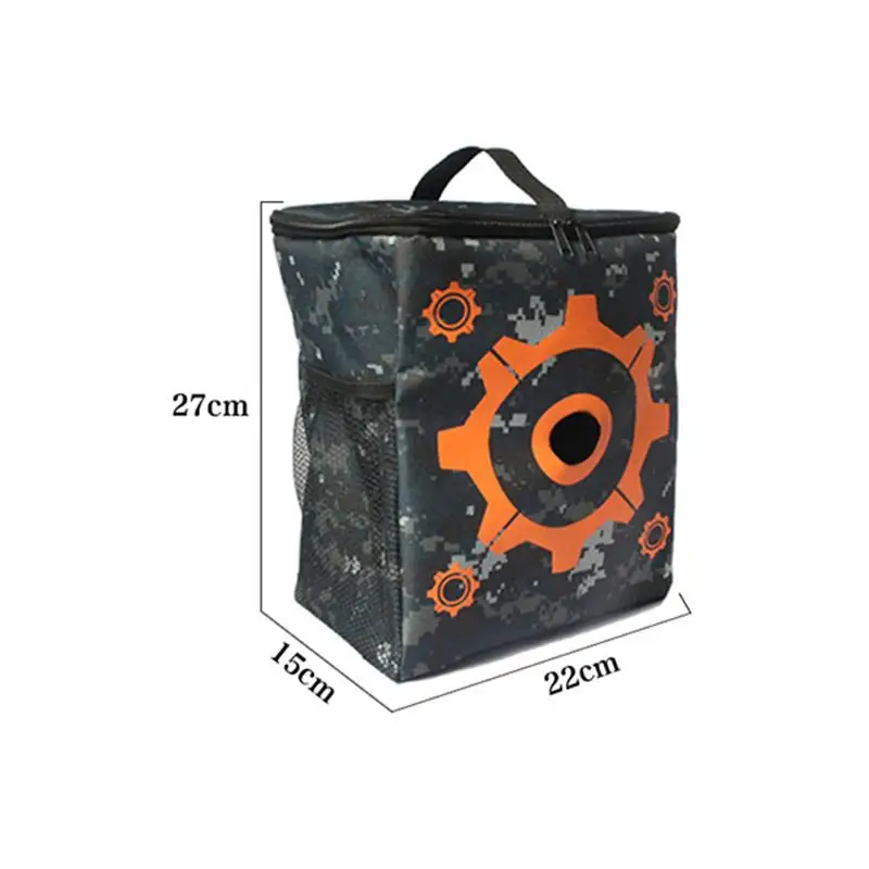 OUNONA Nerf Elite Blaster Toy Gun Accessories Storage Bag Target Pouch ...