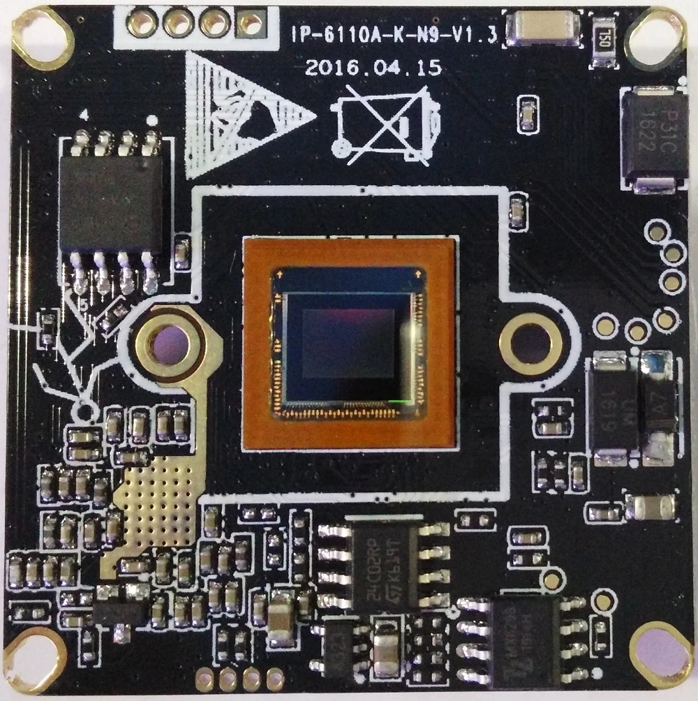 CCTV Módulo Da Câmera AR0130 + GK7102 NVSIP 1/3 "sensor CMOS 960 P 1.3mp IP módulo da câmera ...