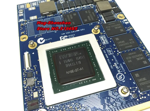 Original GTX 970M GTX970M 6GB VGA Video Graphic Card For