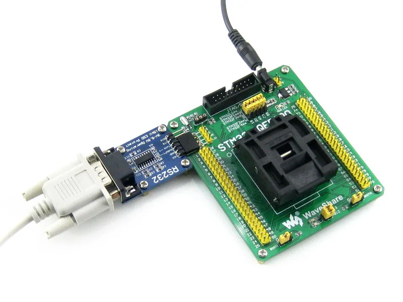 Qfp100 Lqfp100 Qfp Stm32f2 Stm32f4 Stm32 Ic Test Socket Programming ...