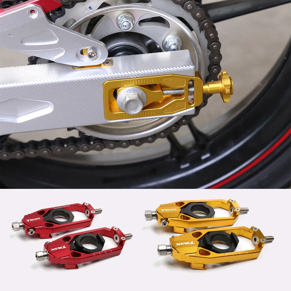 Motorcycle-Accessories-CNC-Aluminum-Alloy-Tensioners-Rear-Axle-Spindle ...