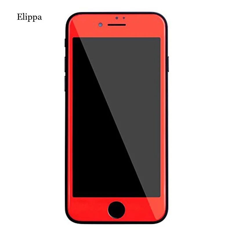 Elippa Bubble free hot bending 3D glass for iPhone 7 curved tempered ...