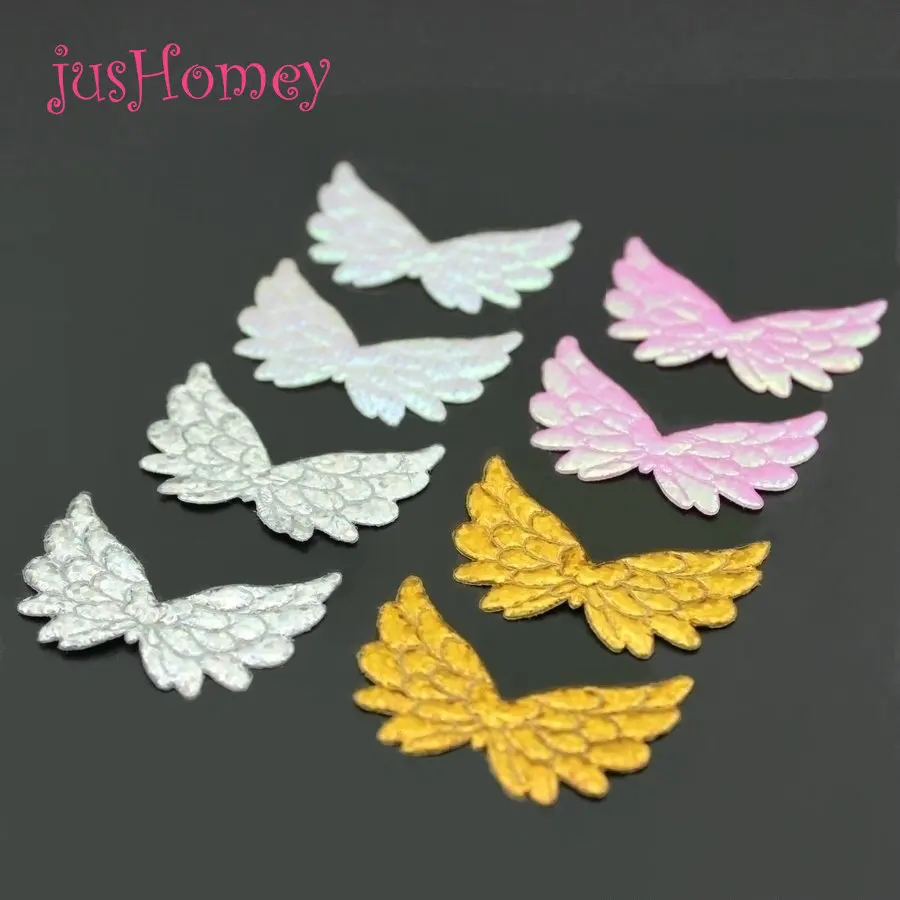 Wings Mini Angels Fabric | Fabric Scrapbook Patches | Angel Wings ...