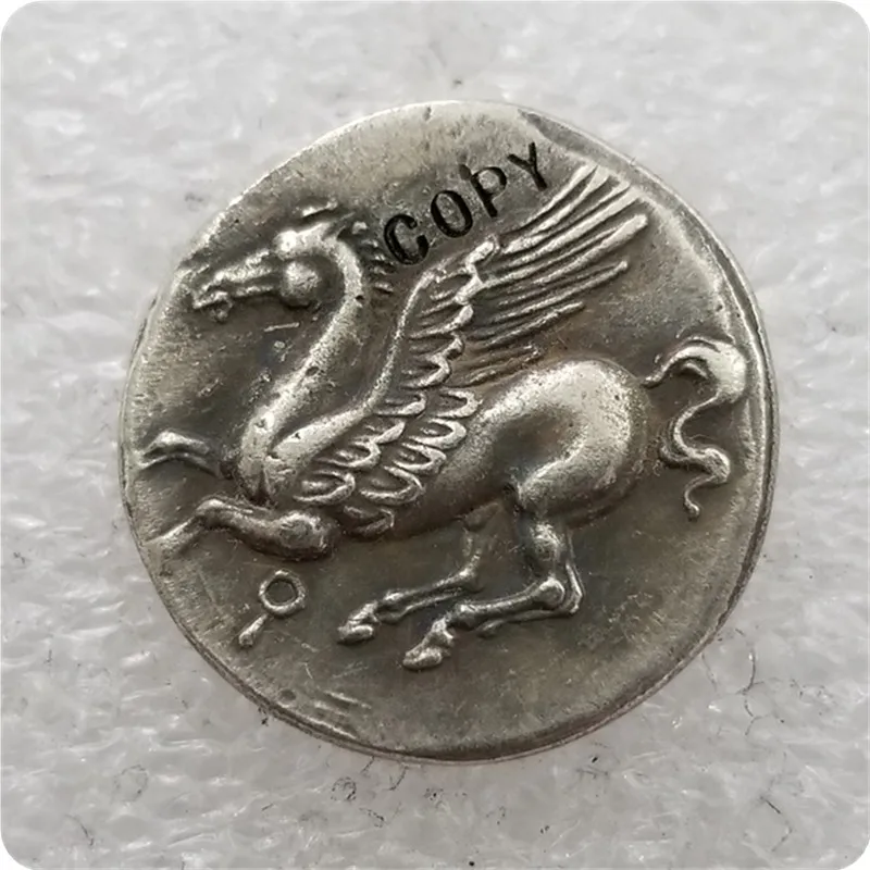 Ancient Greek Coin With Horse