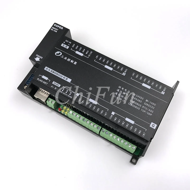 32AI 4AO analog input and output Ethernet IO module Modbus TCP UDP ...