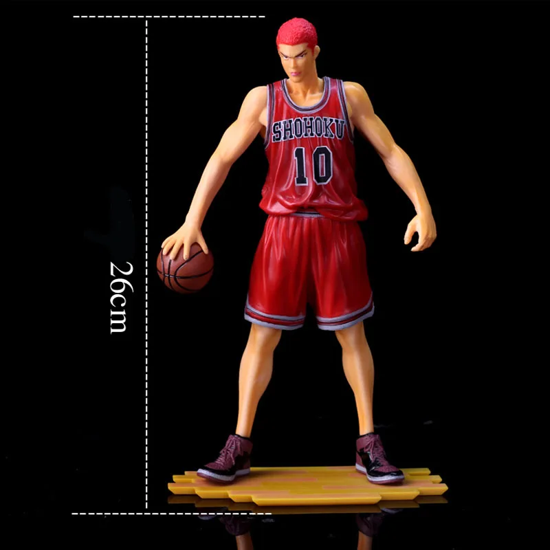 Good PVC Full Set Shohoku Slamdunk Anime Figure Miyagi Akagi Rukawa ...