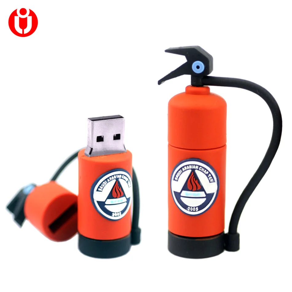 Nuevo 16 GB USB extintor de fuego botella de 1 gb 2 gb 4 gb 8 gb 16 gb ...